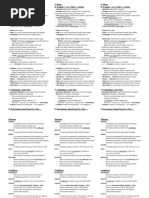 Lancer Actions Cheat Sheet | PDF