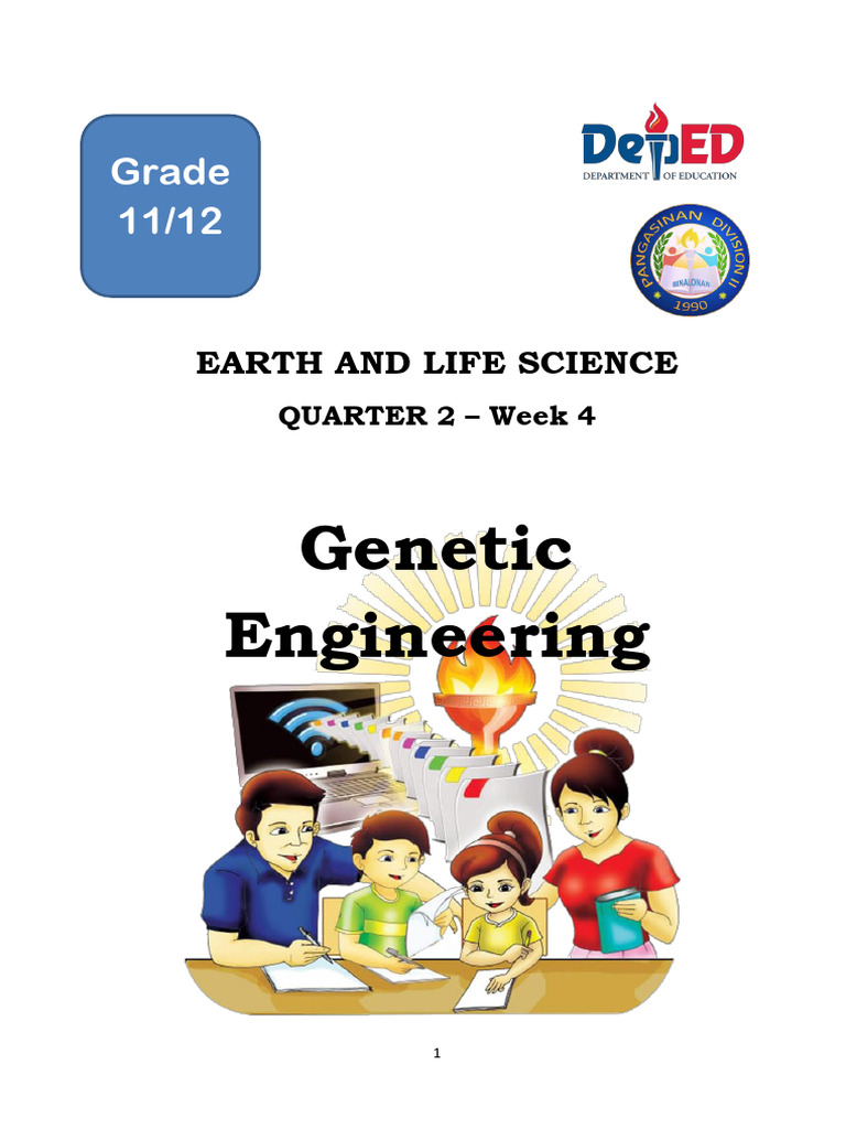 Quarter 2 Week 4 Genetic Engineering 1 | PDF | Genetic Engineering | Genetically Modified Organism