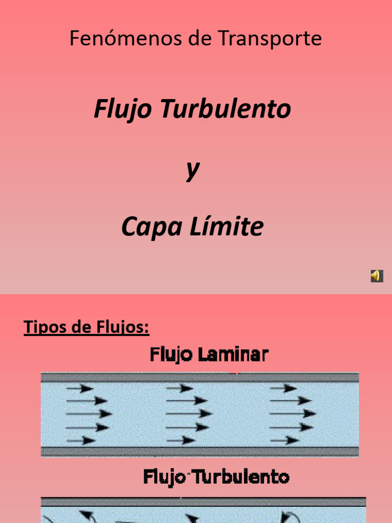 7 Flujo Turbulento y Capa Limite | PDF