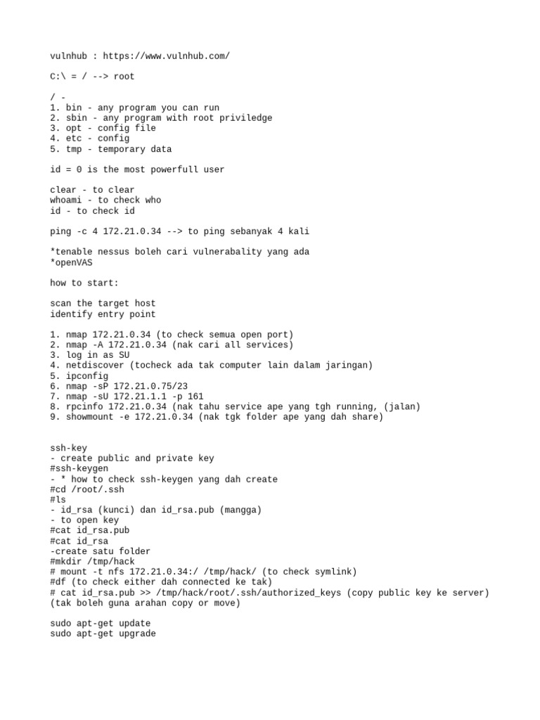 Nota Security Testing - LINUX | PDF | Secure Shell | Cybercrime