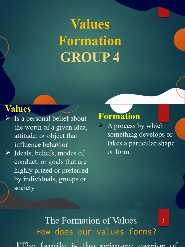 Values Formation 2 | PDF | Psychology | Psychological Concepts