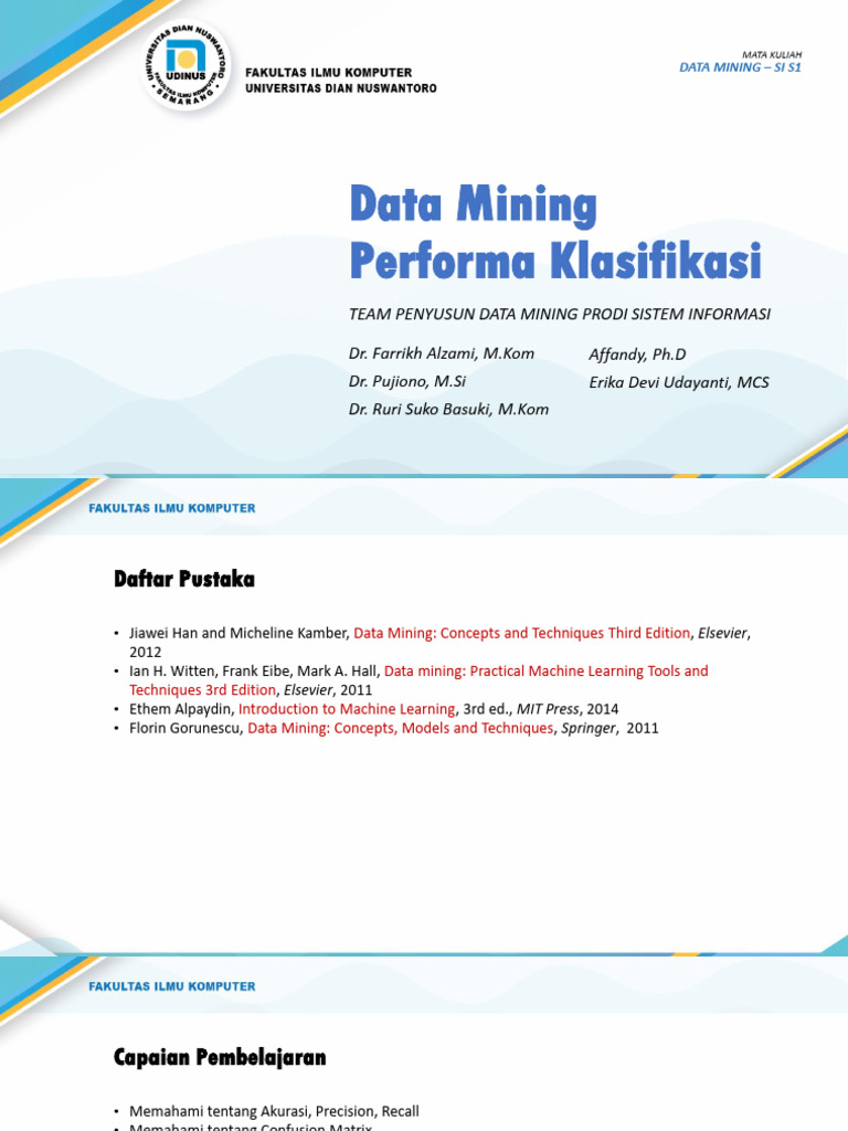 Menghitung Performa Klasifikasi-3 | PDF