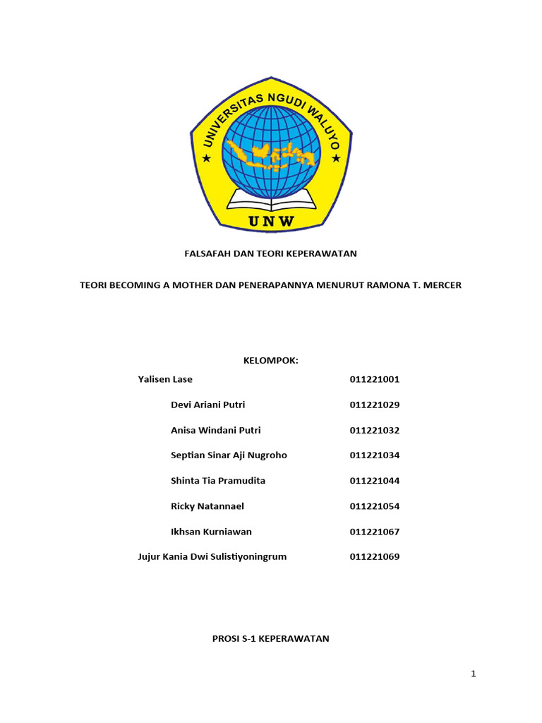 FTK Kel 1 Teori Ramona T Marcer | PDF | Pengembangan Diri