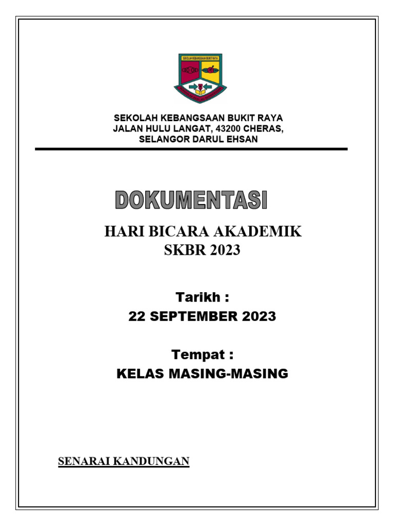 Cover Dokumentasi Hba 2023 | PDF