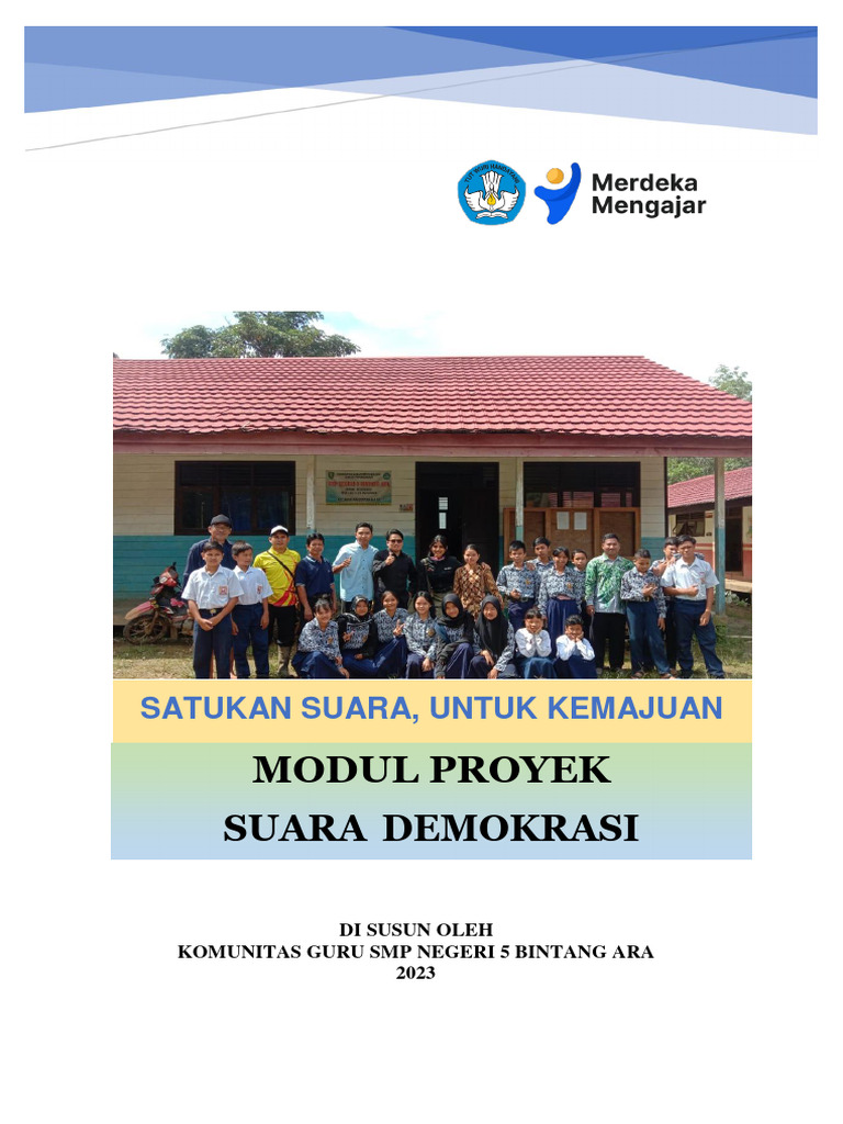 Modul Projek Suara Demokrasi | PDF | Karier & Perkembangan | Ilmu Sosial