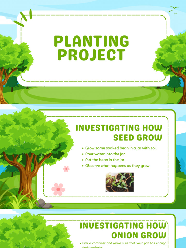 Planting Project | PDF