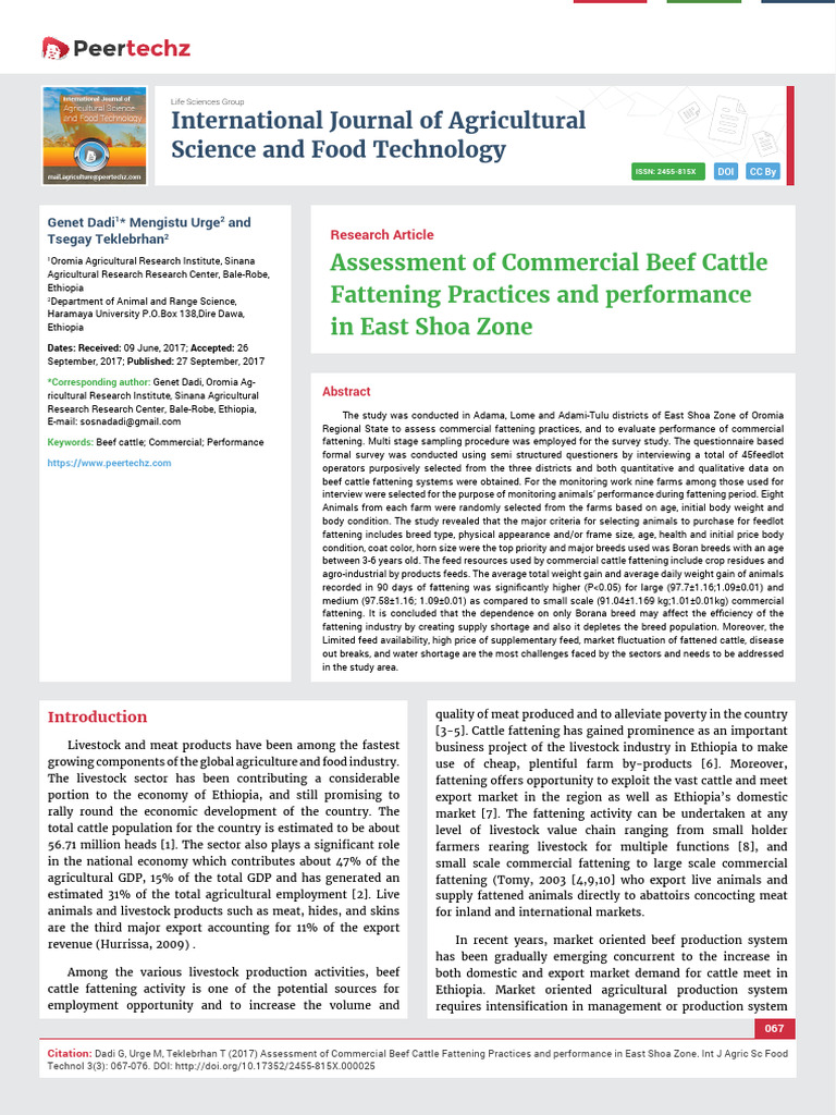 Cattle Manual | PDF | Cattle | Agriculture