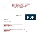 Belajar Microsoft Access 2007 | PDF