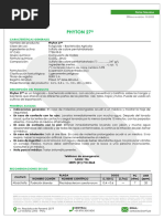 Ficha Técnica del Herbicida Velfosato | PDF | Absorción (Química) | Agua