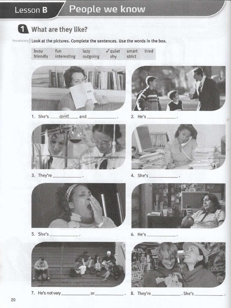 Touchstone 1 Workbook 3B | PDF