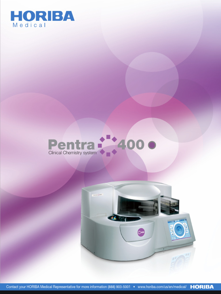 Pentra C400 Brochure WEB Final 220322 190720 | PDF | Calibration ...