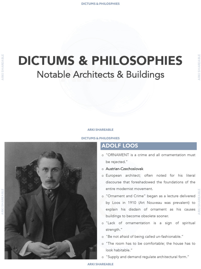ARCHITECTS - Dictum and Works | PDF | Young Adult
