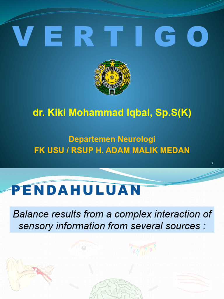 BMS2 K6 Vertigo | PDF | Vertigo | Senses