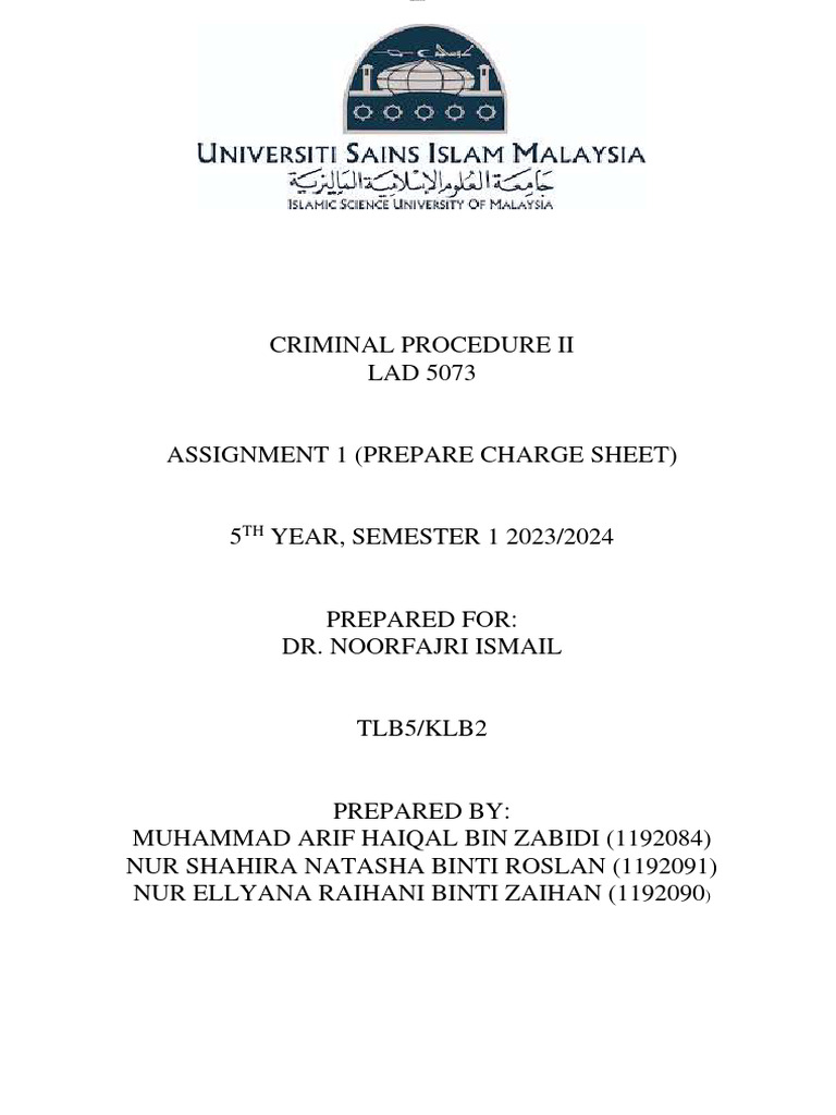 Charge Sheet for Murder and Abduction | PDF | Crimes | Crime & Violence