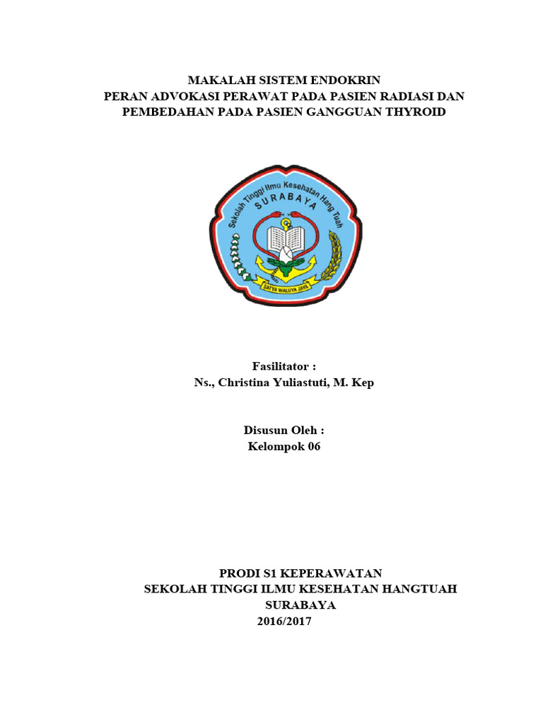 Advokasi Perawat untuk Pasien Thyroid | PDF
