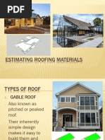 Roof Take Off Template | PDF | Roof | Architectural Design