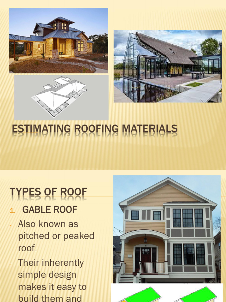 3 - Module 8 Roofing(1) | PDF | Roof | Sheet Metal