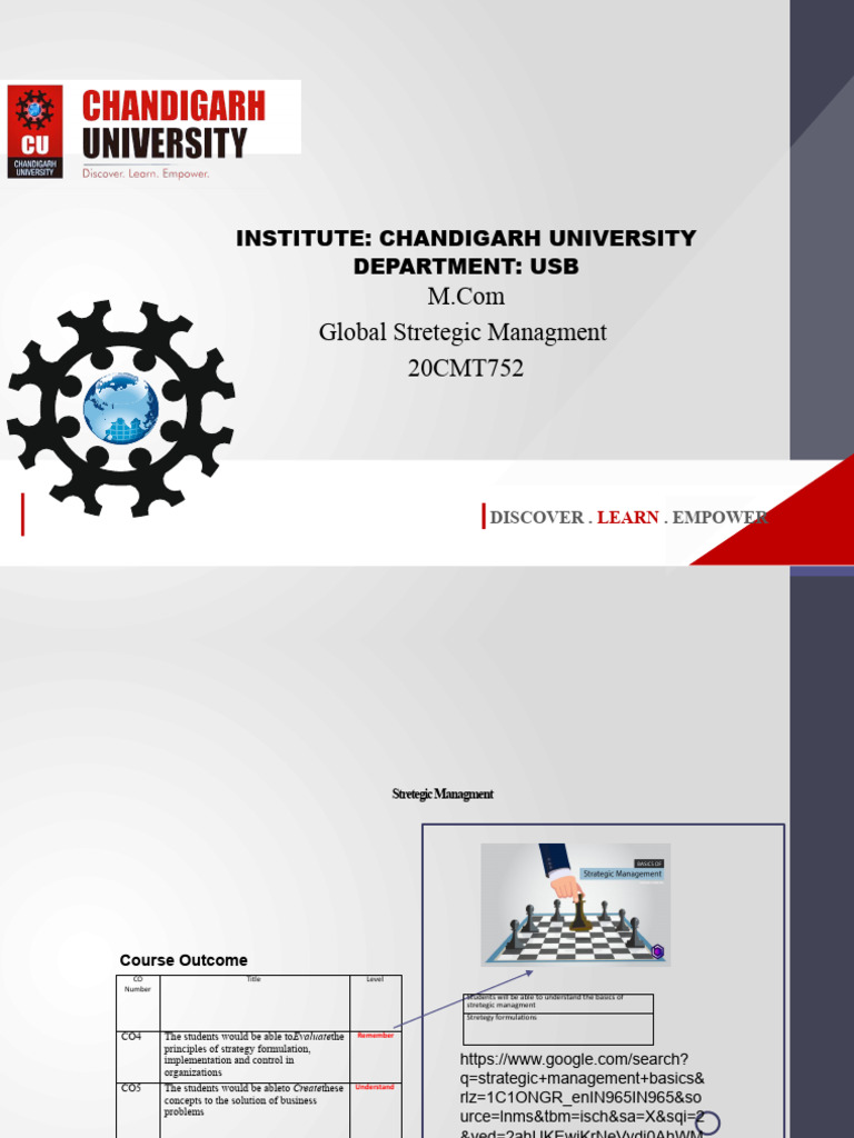 3 1 2 Strategy Implementation Pdf Strategic Management