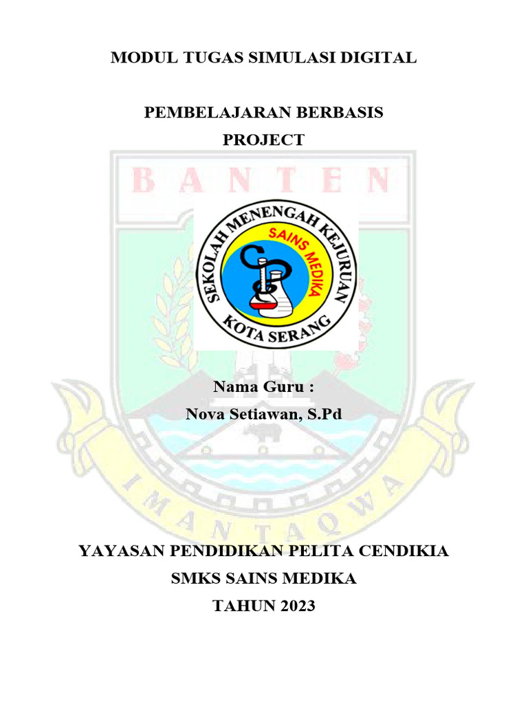 Modul Tugas Simulasi Digital 2023 | PDF