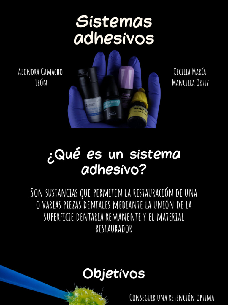 Adhesivos dentales | PDF | Polímeros | Dentina