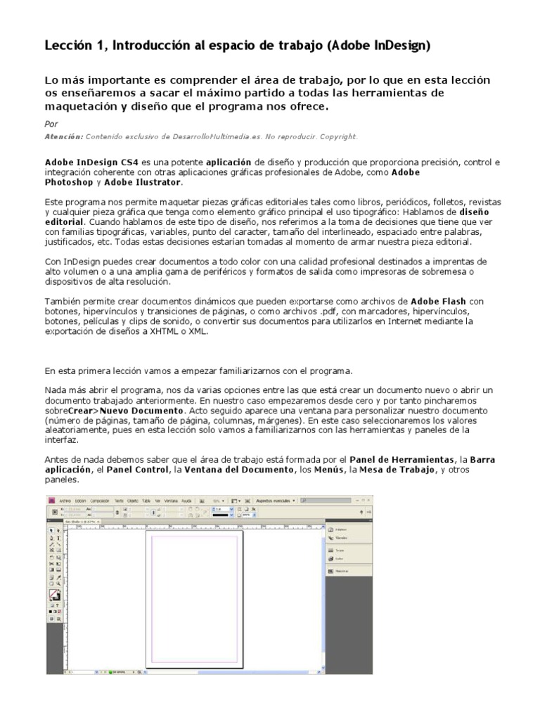 Manual Indesign | PDF | Adobe Systems | Ventana (informática)