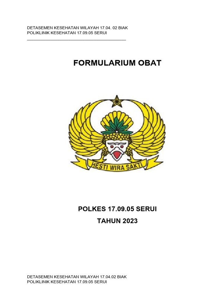 Formularium Obat | PDF