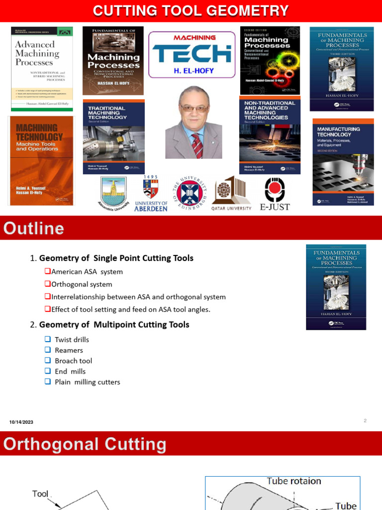 3.1.cutting Tool Geometry | PDF | Crafts | Cutting
