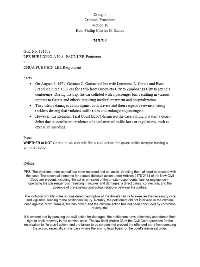 Liong vs. Lee, 703 SCRA 240 | PDF | Lawsuit | Political Law