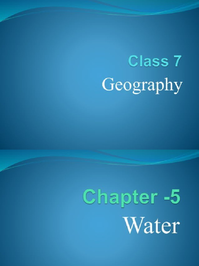 Water | PDF