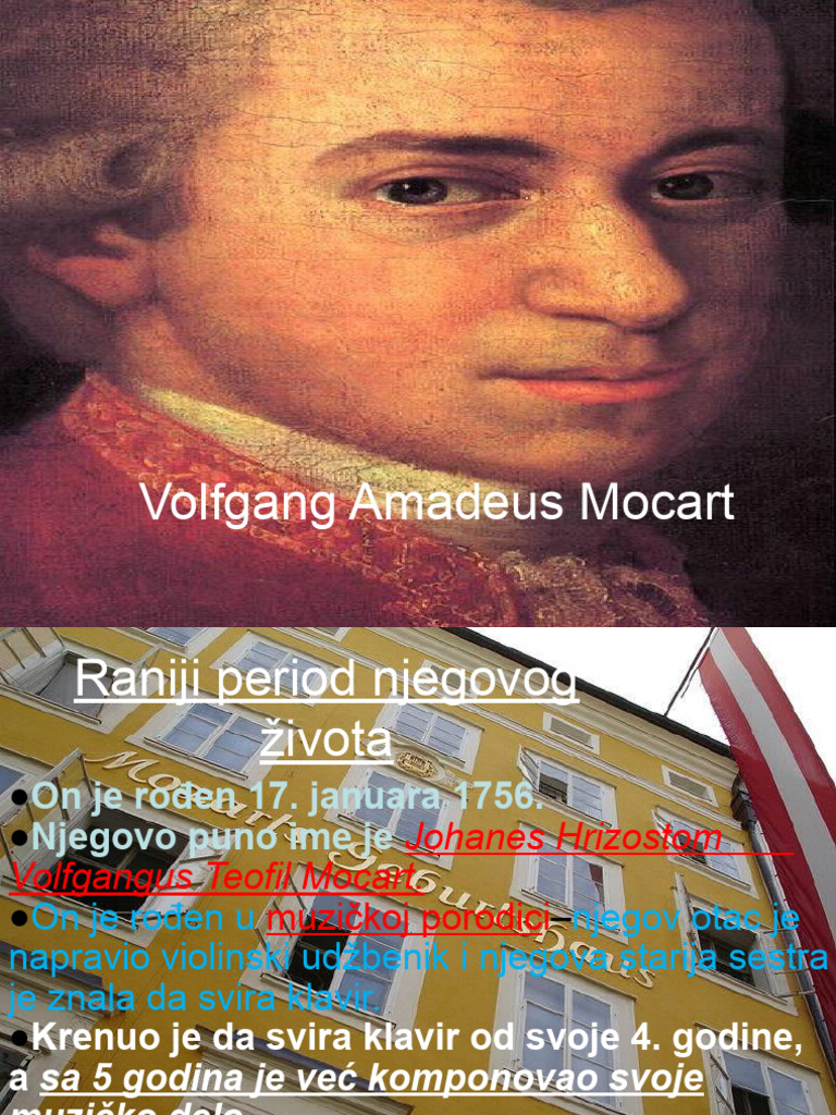 Wolfgang Amadeus Mozart | PDF