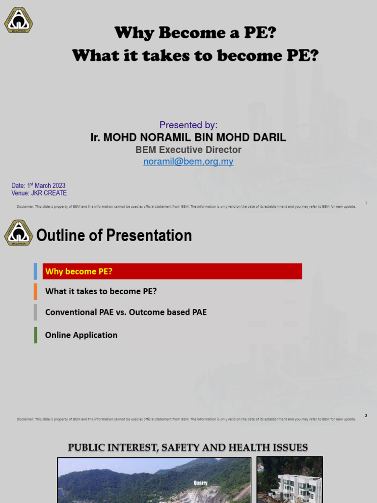 Why Become A PE and What It Takes To Become A PE PDF | Download Free PDF | Engineer | Engineering