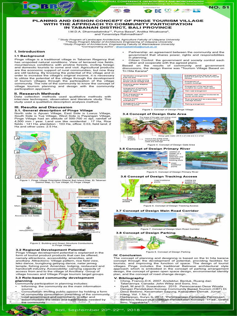 Planing and Design Concept of Pinge Tourism Village | PDF | Village ...