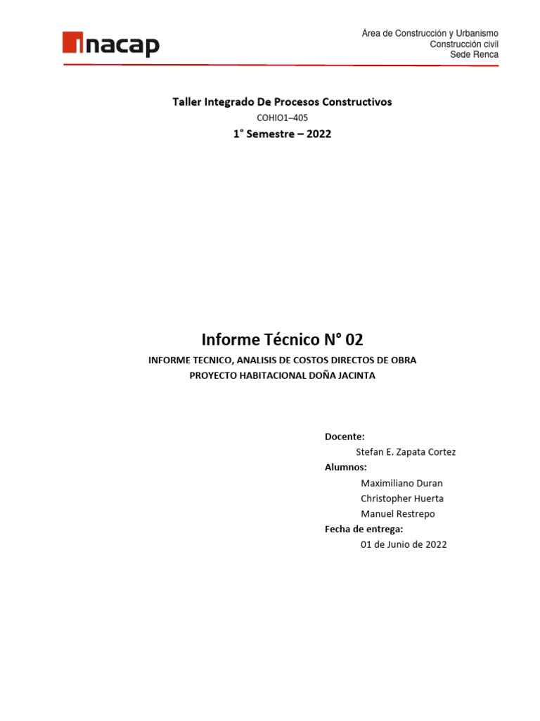 2do Informe TDPC2022 | PDF | Presupuesto
