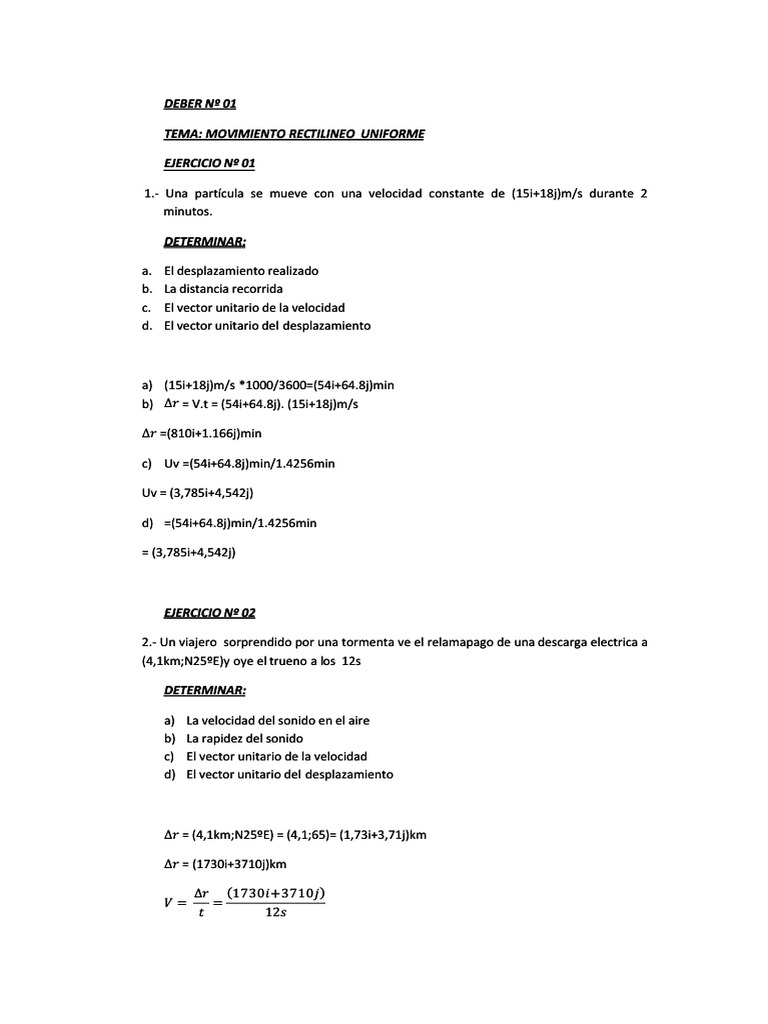 (1library - Co) Ejercicios de Fisica | PDF | Velocidad | Metrología