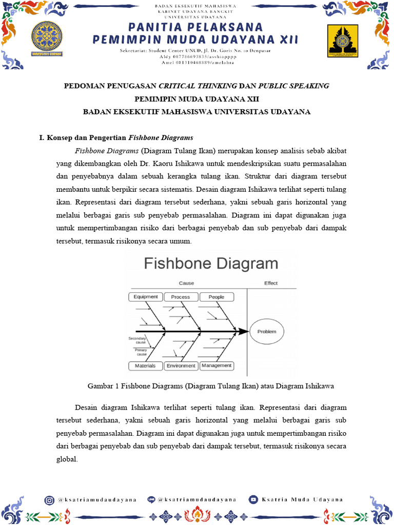 Pemimpin Muda: Analisis Fishbone | PDF | Karier & Perkembangan | Komputer