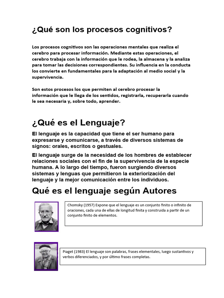 Qué Es El Lenguaje | PDF