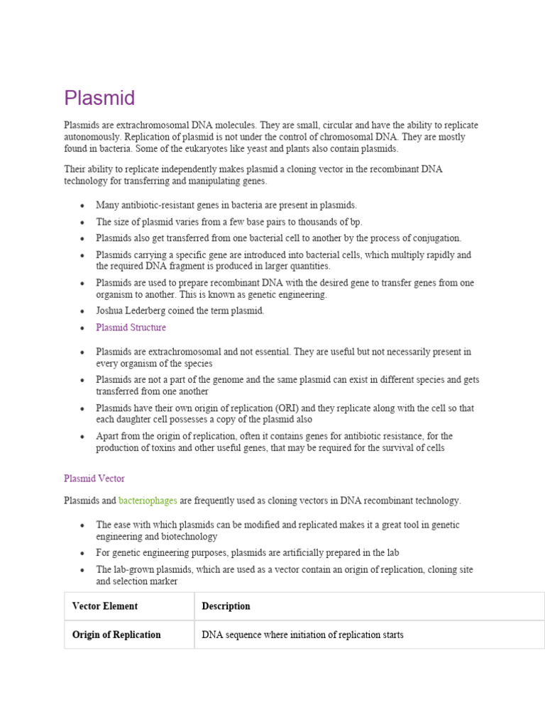 Plasmid based pbr | PDF | Plasmid | Molecular Cloning