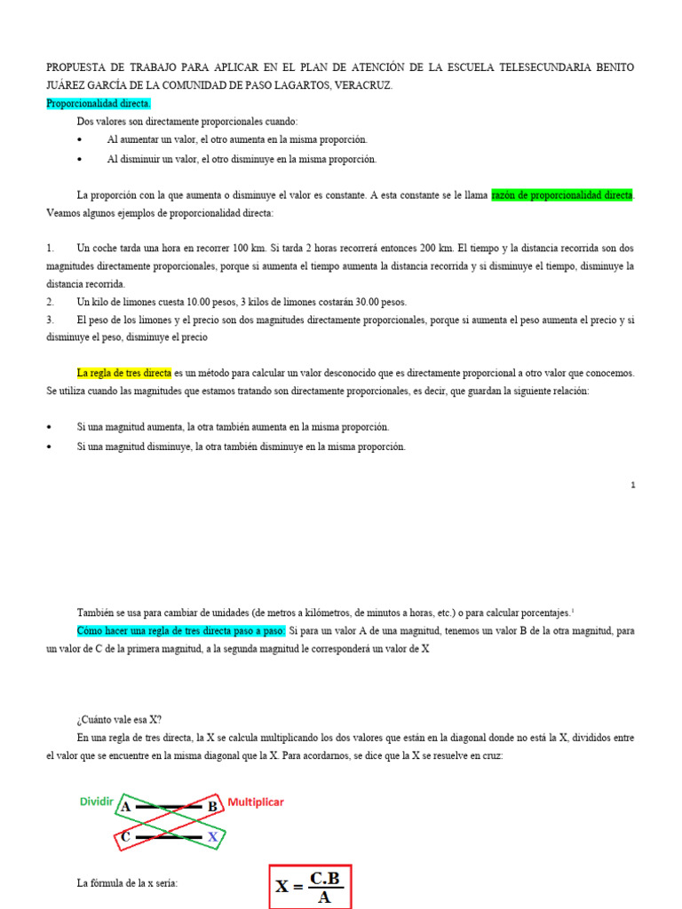 Guía de Matemáticas 2B | PDF | Exponenciación | Multiplicación