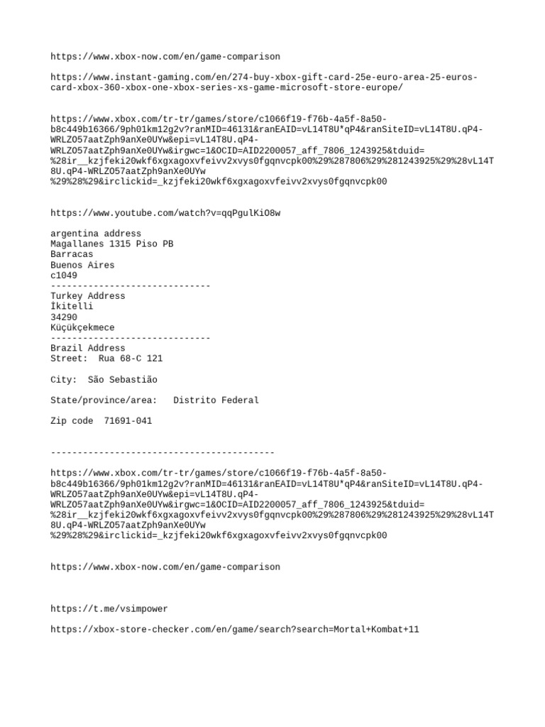 Xbox Lista Igara | PDF