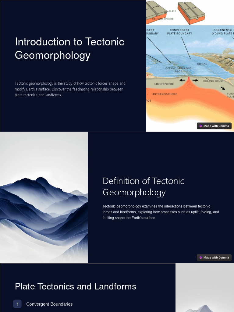 Introduction To Tectonic Geomorphology | PDF