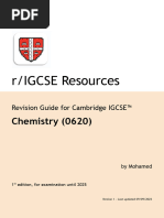 Chemistry IGCSE Paper6 Tips | PDF | Oxide | Chemical Reactions