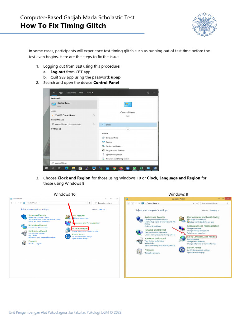 3 - How To Fix Timing Glitch (Windows) | PDF