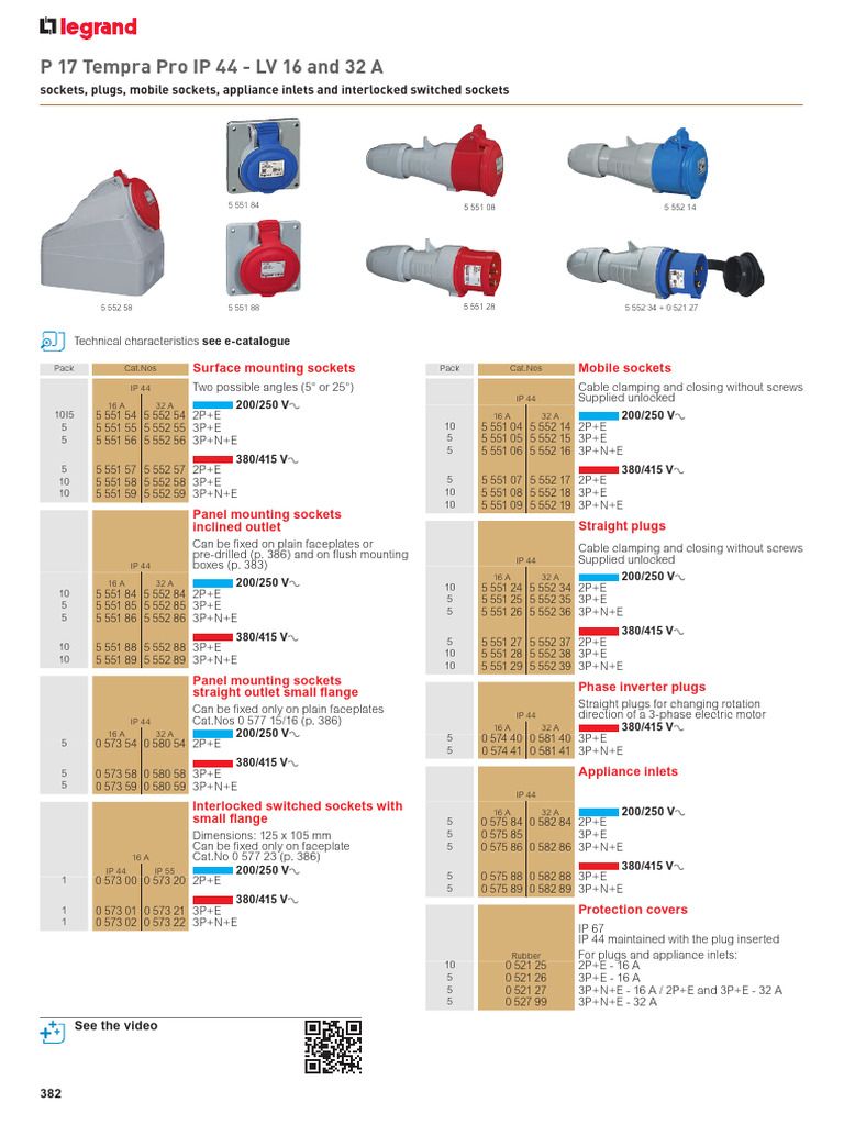 3 PHASE SOCKET | PDF | Ac Power Plugs And Sockets | Electricity