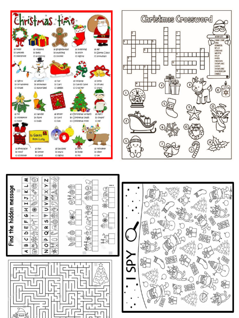 Christmas Worksheet | PDF