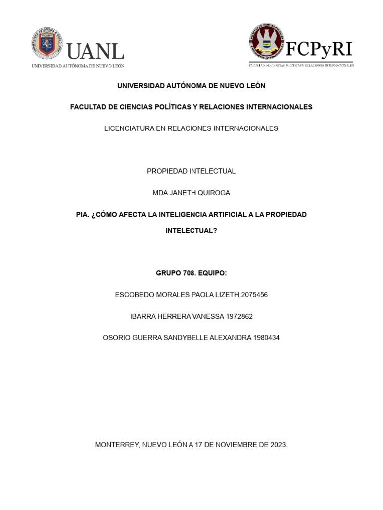 Pin Pia | PDF | Inteligencia artificial | Inteligencia (IA) y semántica