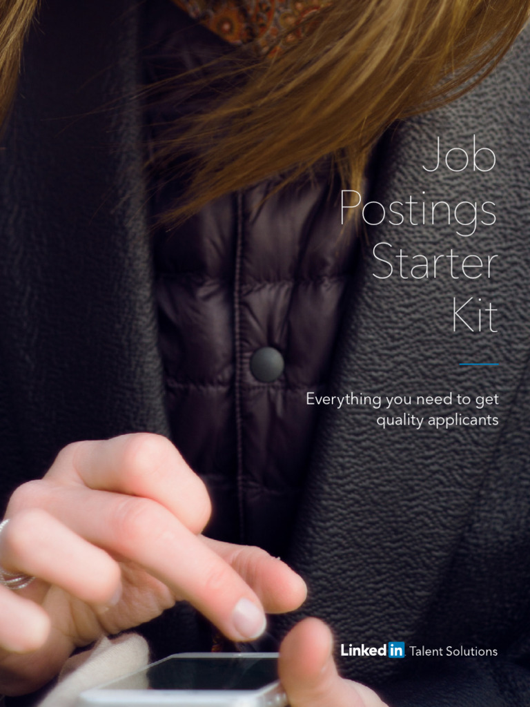Job Postings Starterkit | PDF | Résumé | Linked In