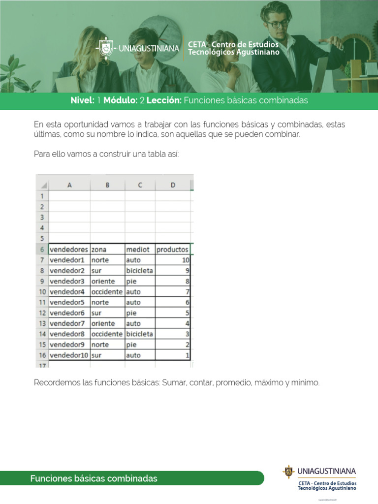 7.1 Funciones Basicas Combinadas | PDF | Comillas
