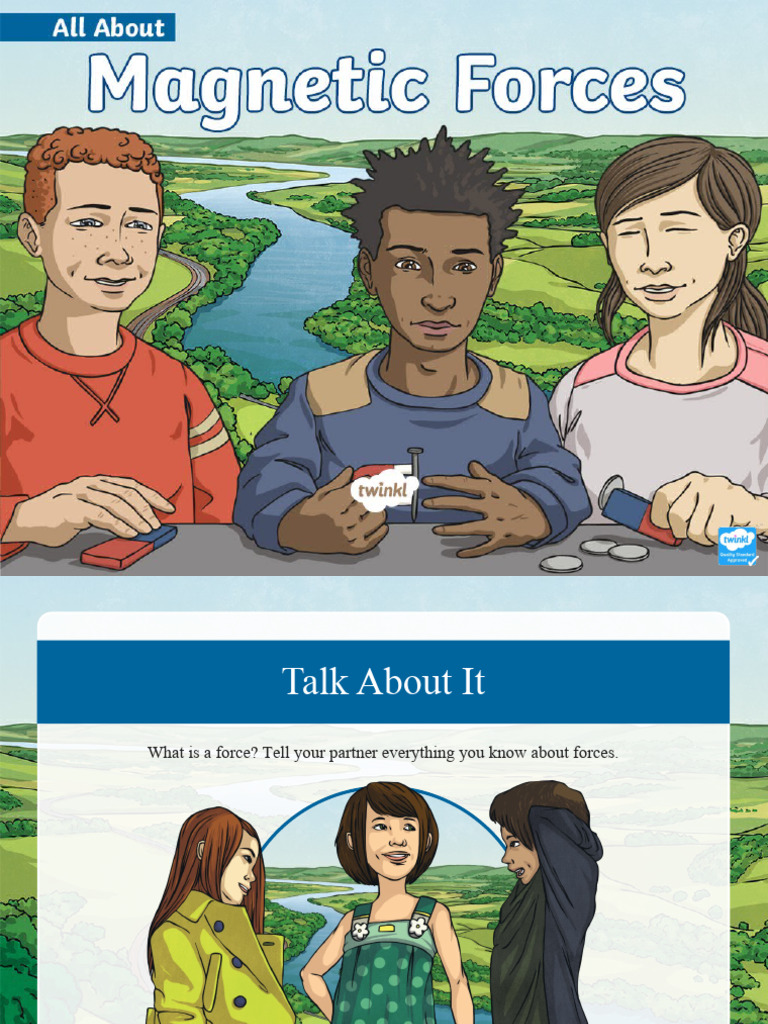 t2 S 1425 All About Magnetic Forces Powerpoint Ver 1 | PDF | Force | Magnet