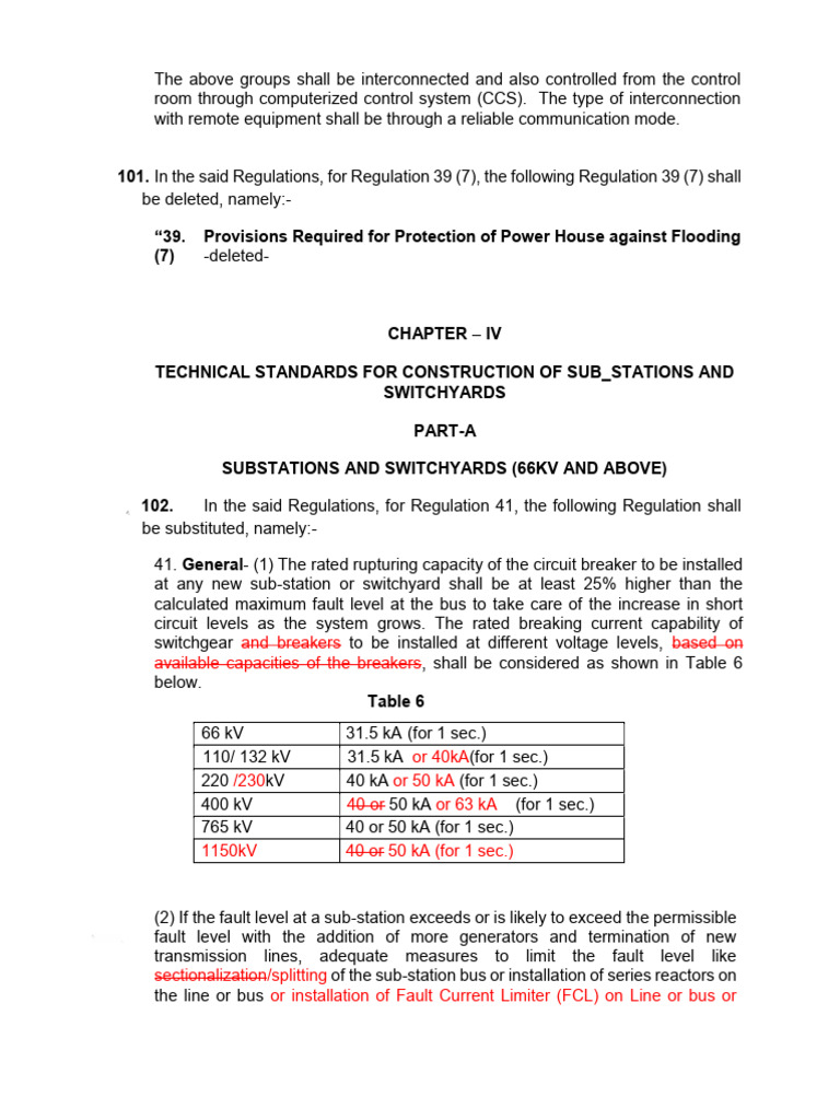 1680948-CEA Guideline | PDF | Electrical Substation | High Voltage ...