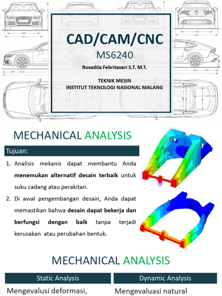 02 CAD Stress Analysis | PDF